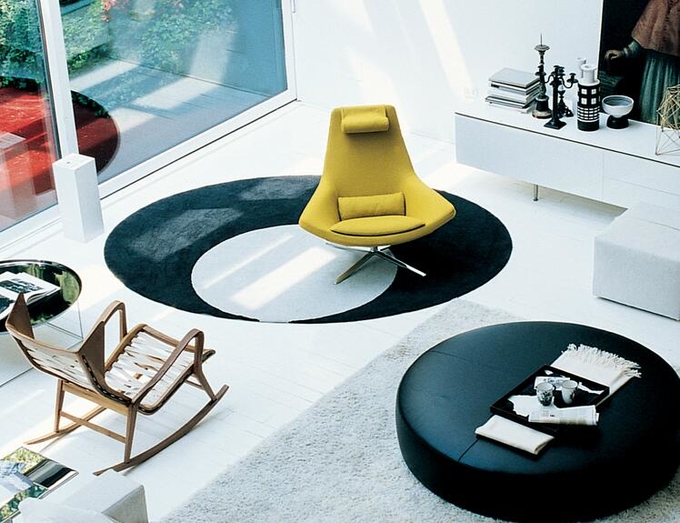 Modern Living Room Jeffrey Bernett Metropolitan chair leisure chair Easy chair