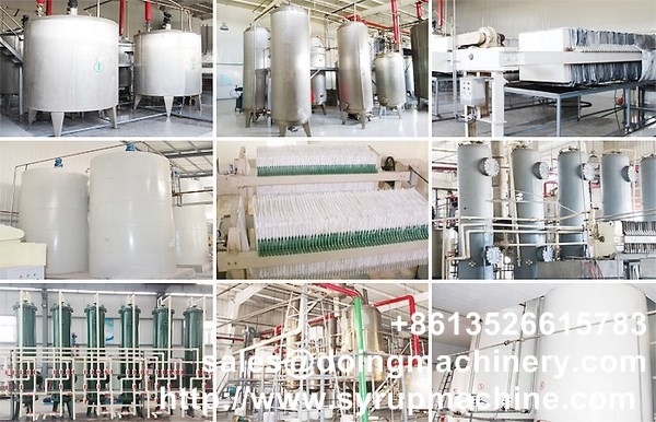 glucose syrup production equipment