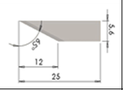 Iecho Tungsten steel Blade