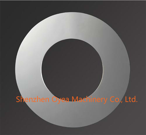 Tungsten Carbide Tc Circle Slitter Tct Slitting Blade for Lithium Battery Cutting Tools Any Shaped Knives Are Customized