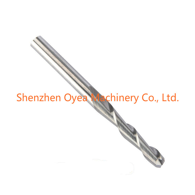 10x 1/8" Carbide Flat Nose End Mill CNC Router Bits Double Flute Spiral 17mm by china-oyea.com