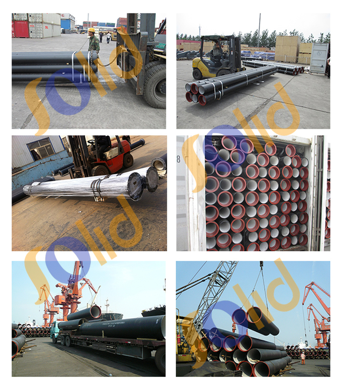 ISO2531 DN300 Class K9 Ductile Cast Iron Pipe