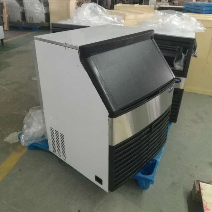 R134a Automatic Commercial Cube Ice Maker 60kg/24h Coffee Shop Ice Making Machine 2