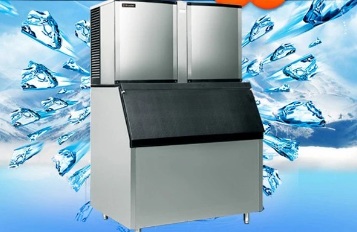 500kg/24h Commercial Cube Ice Maker With ETL For Bars Supermarket 0