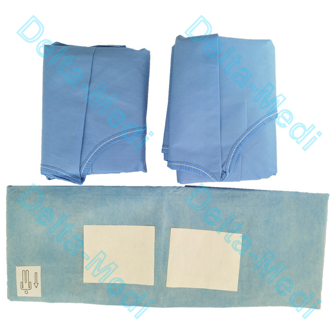Ophthalmic Soft Non Woven Sterile Surgical Packs Water Impermeable 17