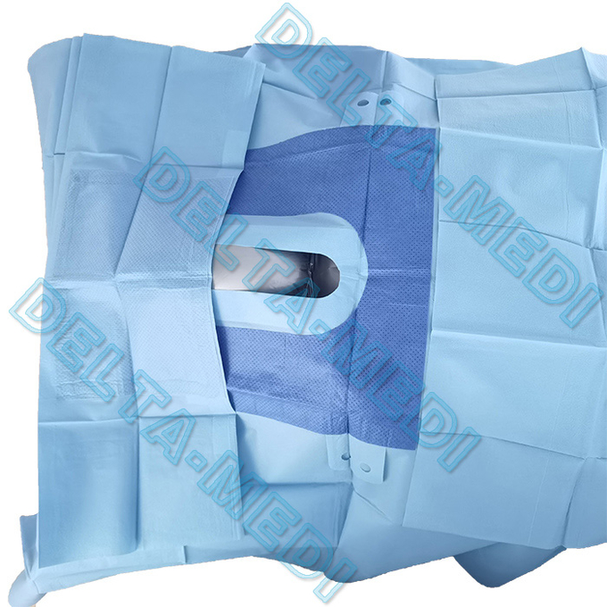 Ophthalmic Soft Non Woven Sterile Surgical Packs Water Impermeable 18