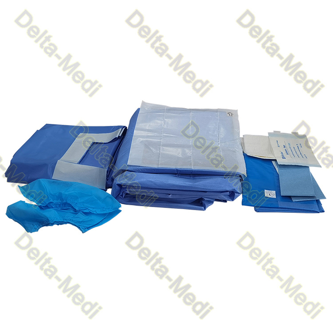 SBPP+PE SMS SMMS SMMMS SMF Disposable Surgical Packs 20g - 60g Cardiovascular Pack 0