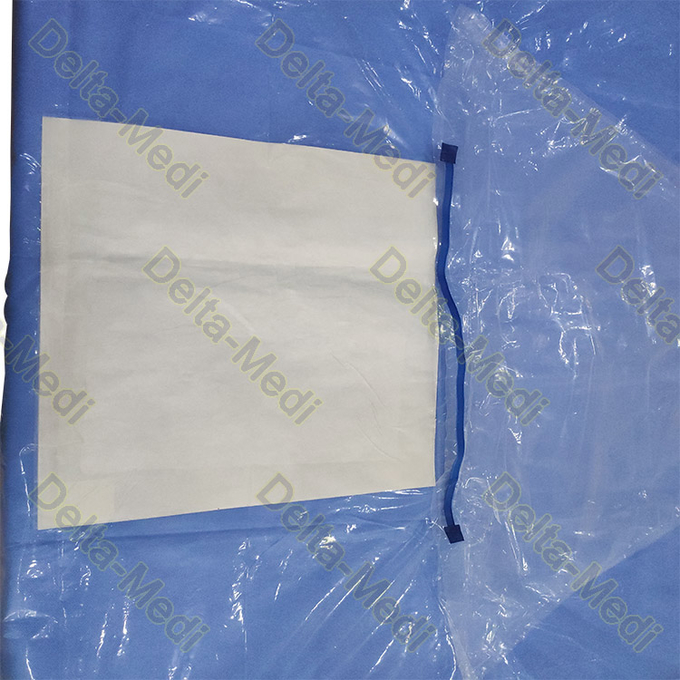 Vertical Isolation Pack Disposable Surgical Packs With Transparent Polyethylene Drape 10