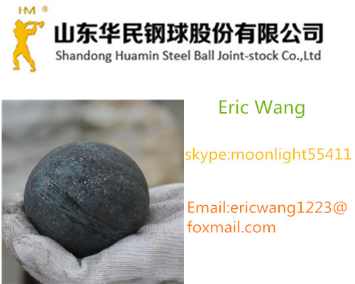 Export Lead mine use material 40Cr Dia 30mm small forged grinding steel balls for SAG mill Chile