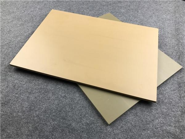 waterproof composite board wpc Foam Board Custom WPC Sheet china manufacturer laminated for carbinates and wall panel 0