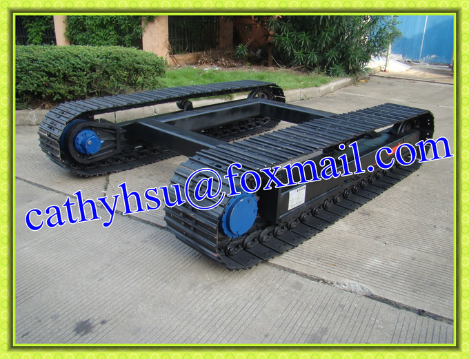 steel track undercarriage crawler undercarriage track chassis crawler chassis