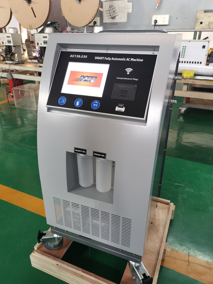 KMC Automotive AC Recharge Machine Recycling Recharging Service Station with factory price