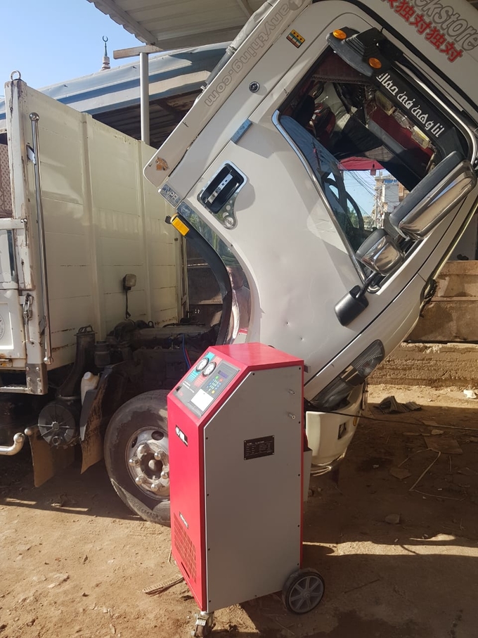 Semi-Auto AC Recovery Machine Special For R134A AC Service Station For All Cars