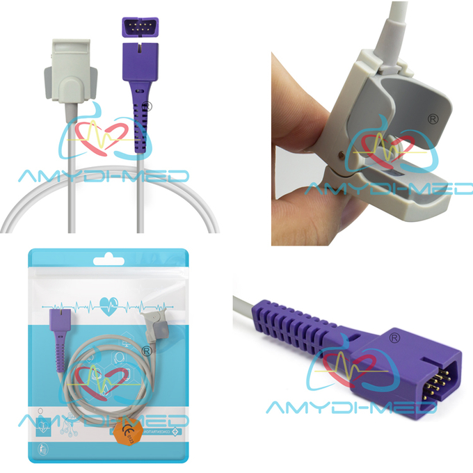 Medical Equipment Parts DS-100A Spo2 Finger Sensor Nellcor Pediatric Spo2 Sensor 0