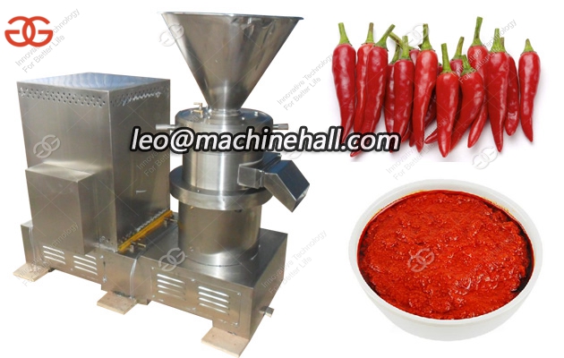 chili sauce making machine