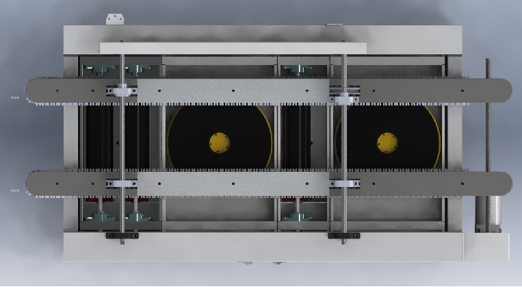 YS-350 On-line PCBA single - sided brush machine 3