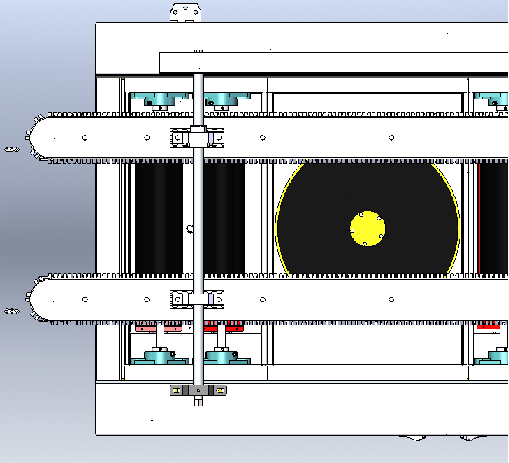 YS-350 On-line PCBA single - sided brush machine 4