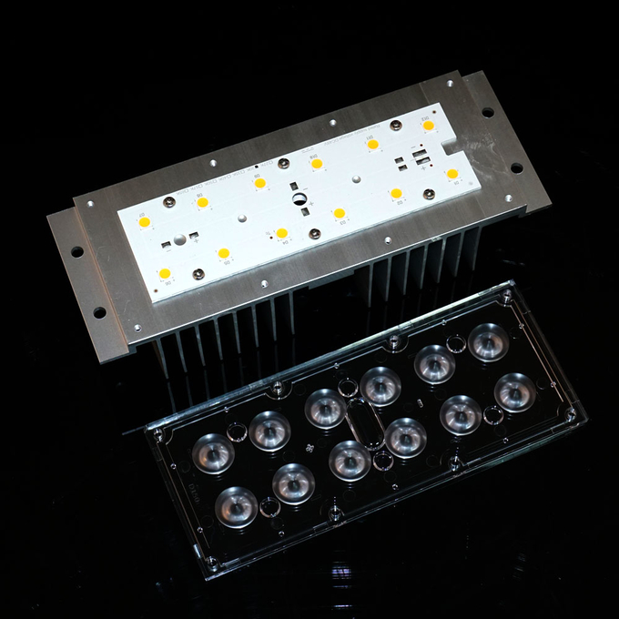 Waterproof IP67 LED Street Light Module Custom Made Silver Finish 0