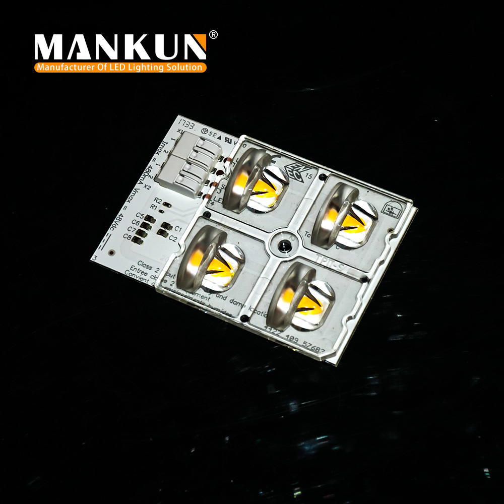 72X49mm PCB Board SMD 5050 LED Street Light Module Ra70 3000K CCT 0