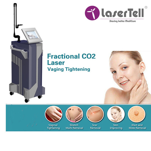 LaserTell laser Rf tube skin resurfacing Aesthetics CO2 Fractional Laser machine 0