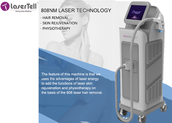 LaserTell Vertical Permanent Painless 808Nm Professional Diode Laser Hair Removal 0