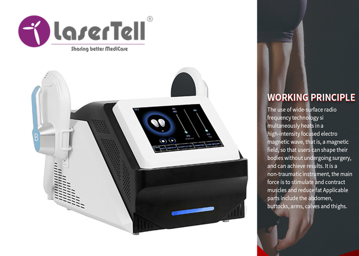 Ce Lasertell Touch Screen Ems Slimming Machine Portable 1