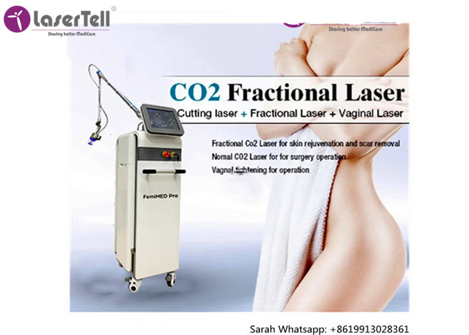 Touch Screen Radio Frequency Co2 Laser Beauty Machine Marks Removal Acne Removal 0