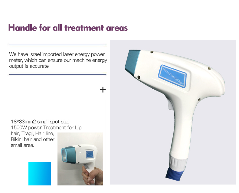 China Ce Fda Triple Wavelength Laser Hair Removal Commercial