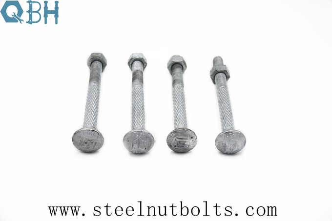 Step bolts A394T-1 Carbon Steel Bolt ,Step Bolt diam 3/4"-10UNC x 9 1/4"Lg (Knurled) ASTM A394 TP 1 HDG 1