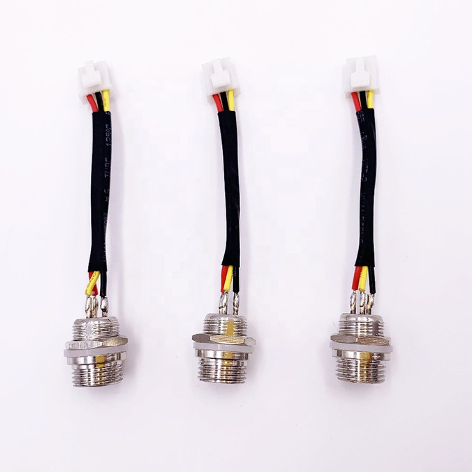 Customize Auto Video Cable M12 Male 5cm Electronics Cable 0