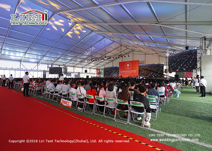 40X60M Durable Aluminum Frame Outdoor Event Tents For 5000 People Graduation Ceremony