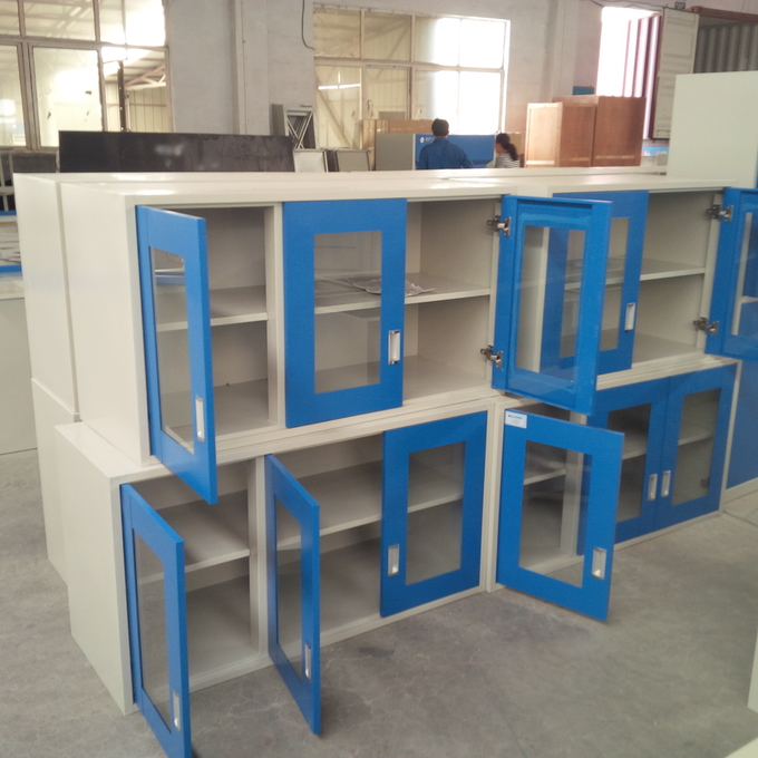 Laboratory Hanging Cabinet Lab Storage Cabinet with CE Wall Cupboard Steel Wall Cabinet for Lab School Office Home Use