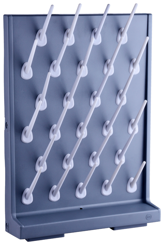 Lab Polypropylene Drying Rack PP Pegboard Drip Rack For Laboratory ...