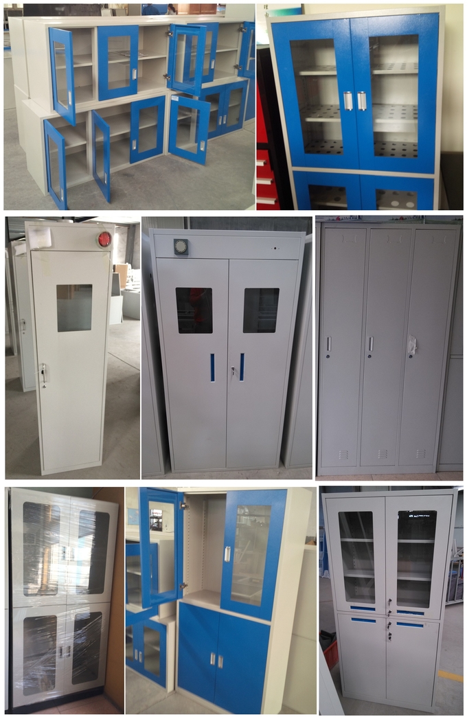 Lab Storage Cabinet CE Approved Medicine Cupboard Laboratory Hospital Use Steel Medical Cabinet