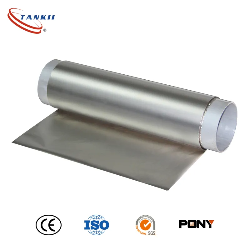 0.001mm Ultra-thin Gr.2 TA2 Pure Titanium Foil