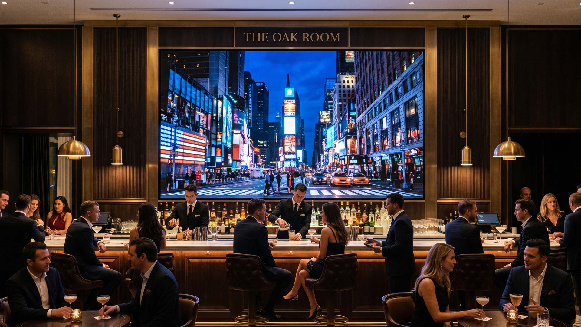 latest company news about LED Displays for Restaurants: Better Ambience, Better Visibility, Better Branding 1