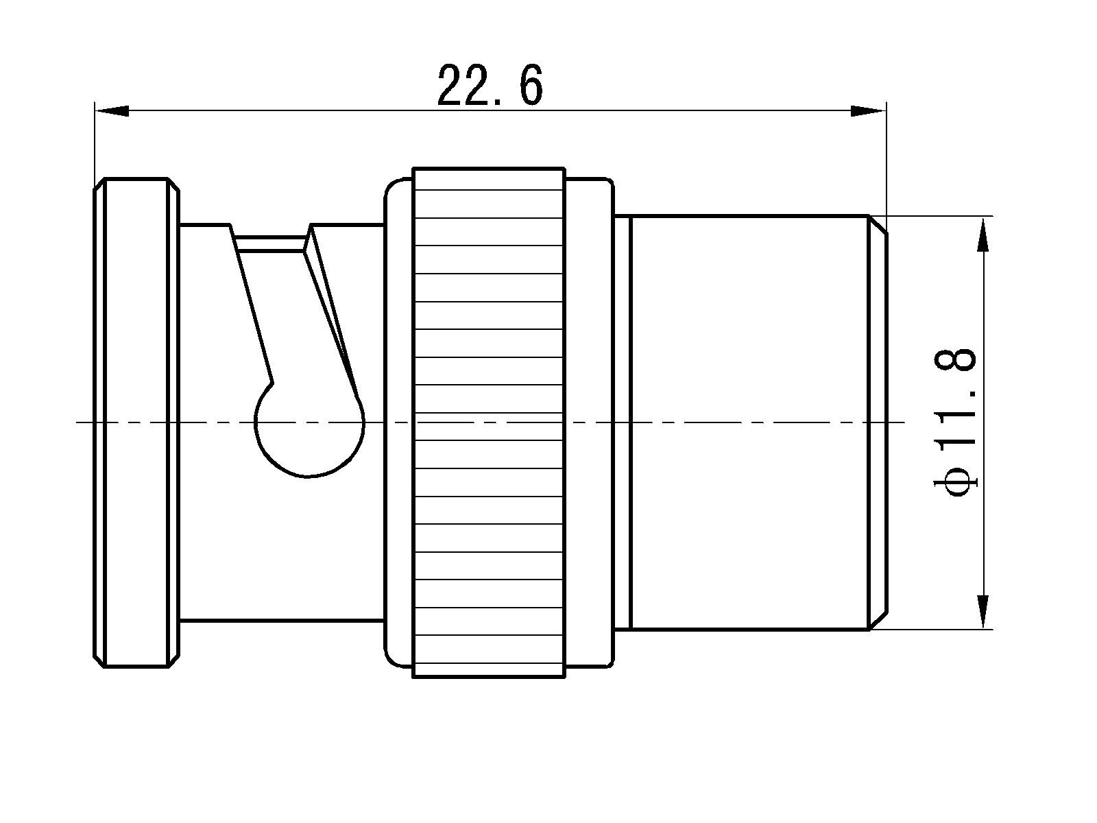 BNC Male Coaxial RF Termination Load – 1W Power Rating 0