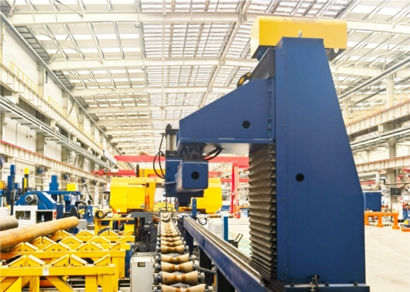 Precise Cold Cutting Beveling Production Line For 8-24'' Middle And Thick Wall Pipes 3