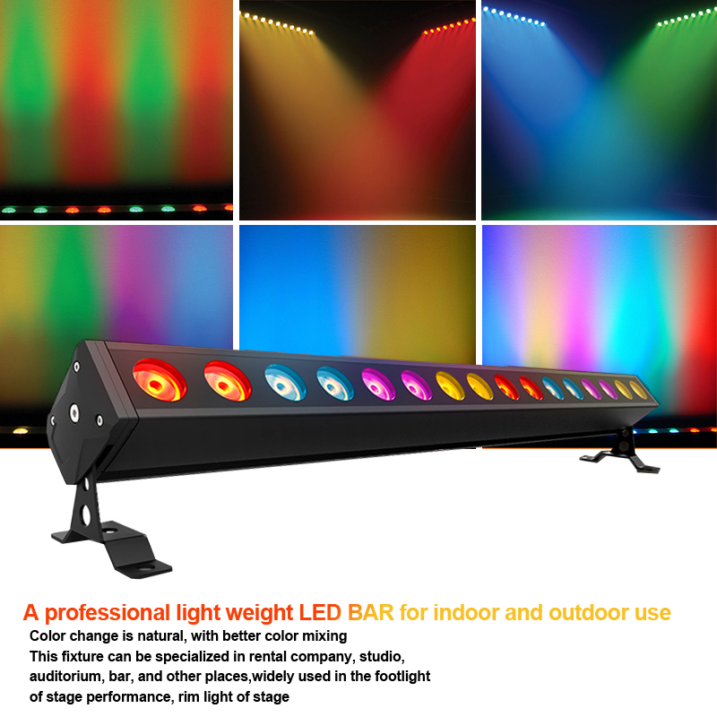 16*5W Led Wall Washer Light Rgb Dmx IP65 Aluminium Housing Outdoor Waterproof Wall Wash Lighting DMX512 Outdoor Building Lighting 0