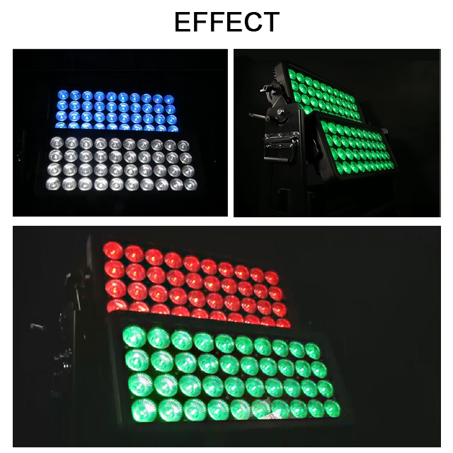 Led City Color 800w RGBW IP65 Waterproof Light Outdoor Architectural Flood Wall Washer City Color Light 8