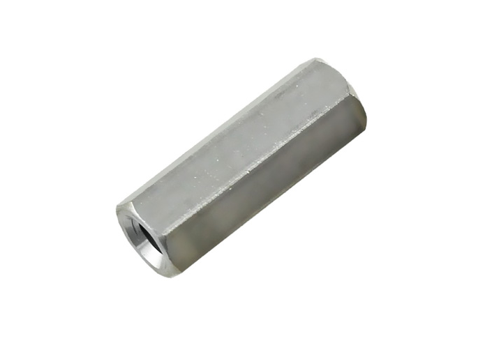 SS / CS Hex Lock Nut , Hex Coupling Nuts DIN ANSI / ASME Standard ...