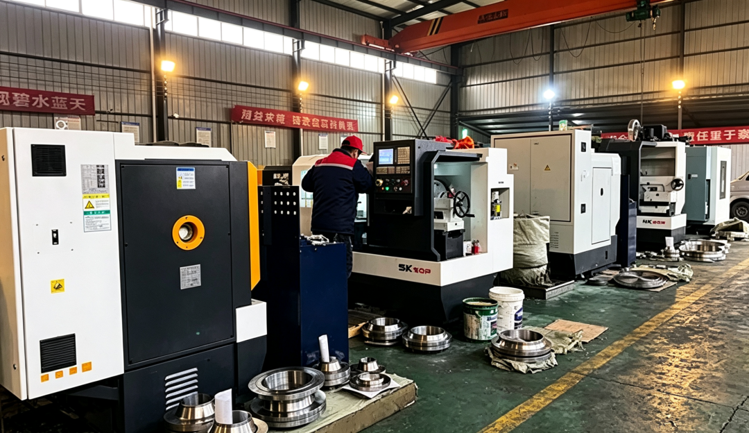 latest company news about Behind the Scenes at Lihua titanium: How We Ensure the Exceptional Quality of Forged Titanium Flanges  1