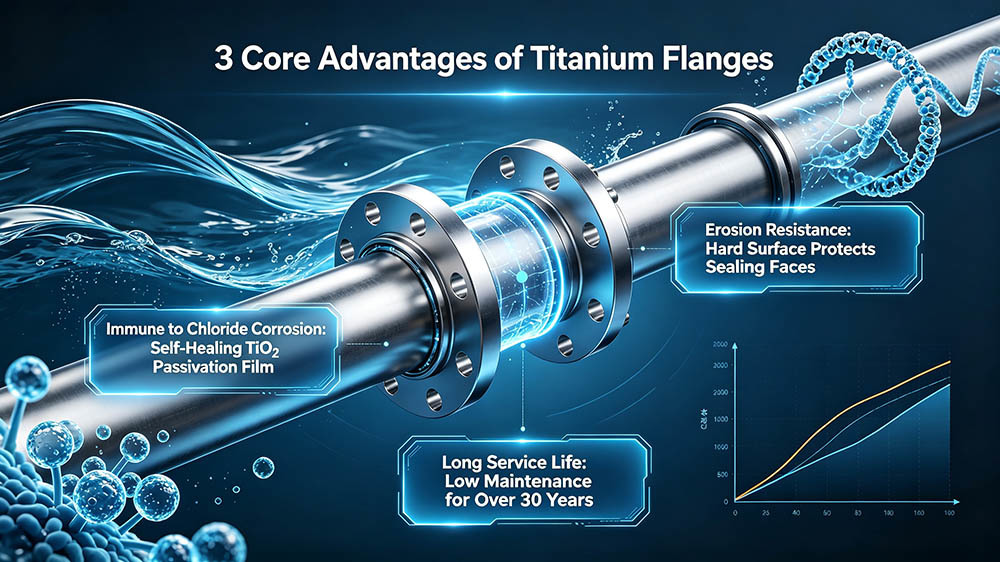 info-1000-562 latest company news about Why Titanium Flanges Are Indispensable in Modern Seawater Desalination Plants 1