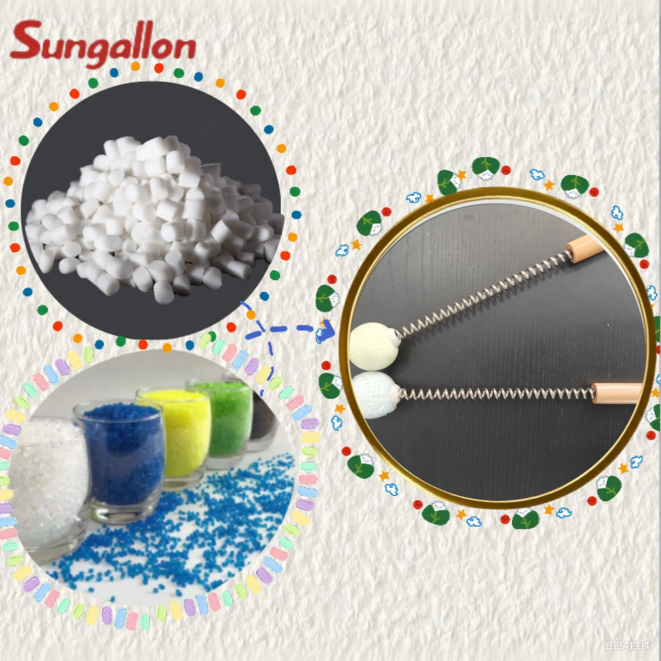 Massage Hammer Special TPE Particles, Non-Toxic Odorless, Wear-Resistant Bulk Wholesale 0