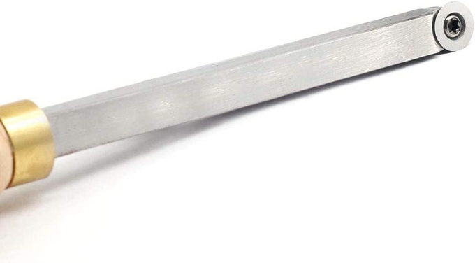 Mini-Hartmetall-Holzdrehmeißel-Kombiset mit Holzgriff zum Drechseln von Stiften oder kleinen bis mittelgroßen Drechselprojekten 1